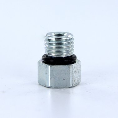 4 P5ON-S Parker SAE Hex Head Pipe Plug 7/16-20 ORB Male Steel ...