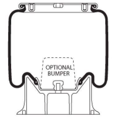 Firestone 1T15M4 W01-358-9062 Industrial Bellows Actuator