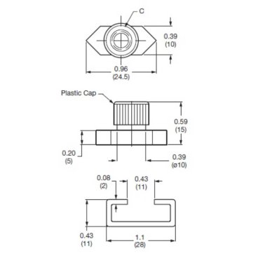 HRBGS 0B/2 ASKT M6x30 Hydac Buegu Clamps (2064197) | Livingston & Haven